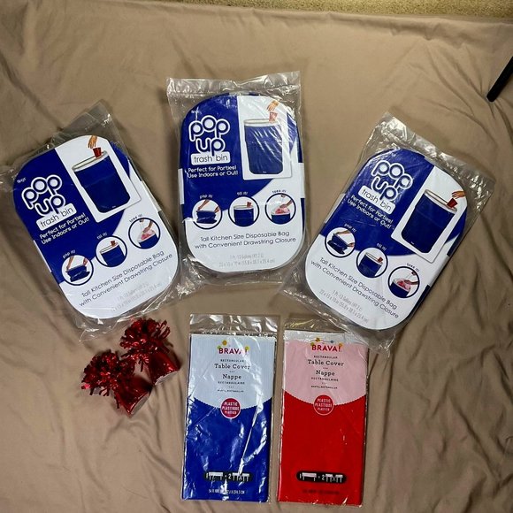 Party City | Party Supplies | Party City Lotbundle 3 Popup Trashcans 2 ...